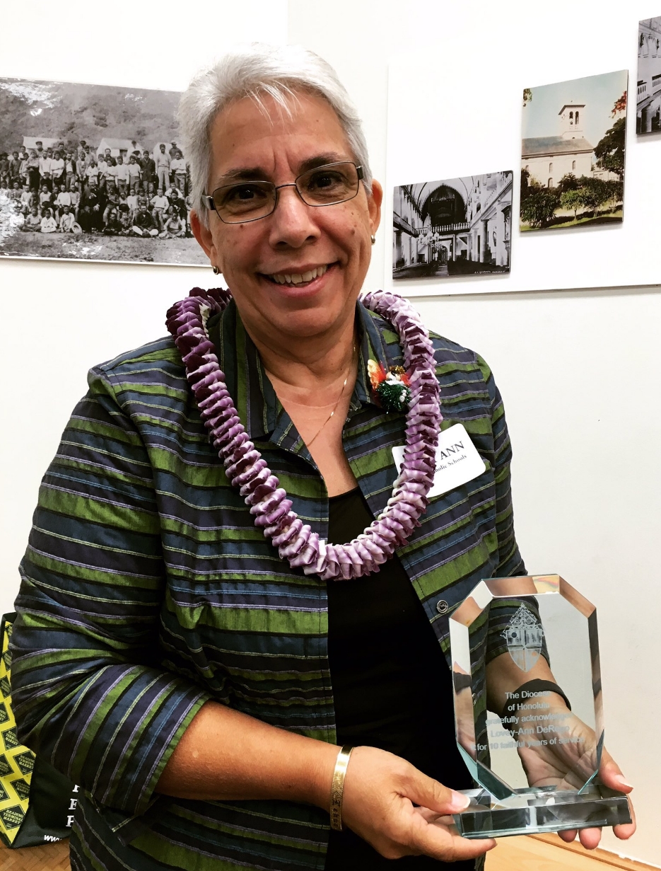 Mahalo to Associate Superintendent Lovey-Ann DeRego – Hawaii Catholic ...